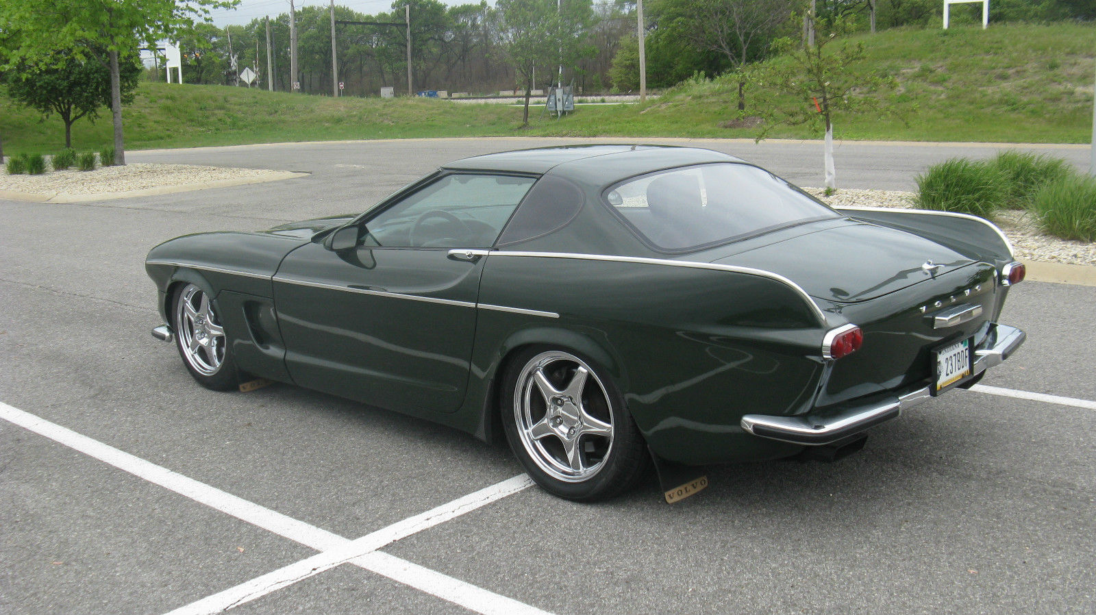 Volvette Is A 1992 Corvette With A 1967 Volvo P1800 Body | Carscoops