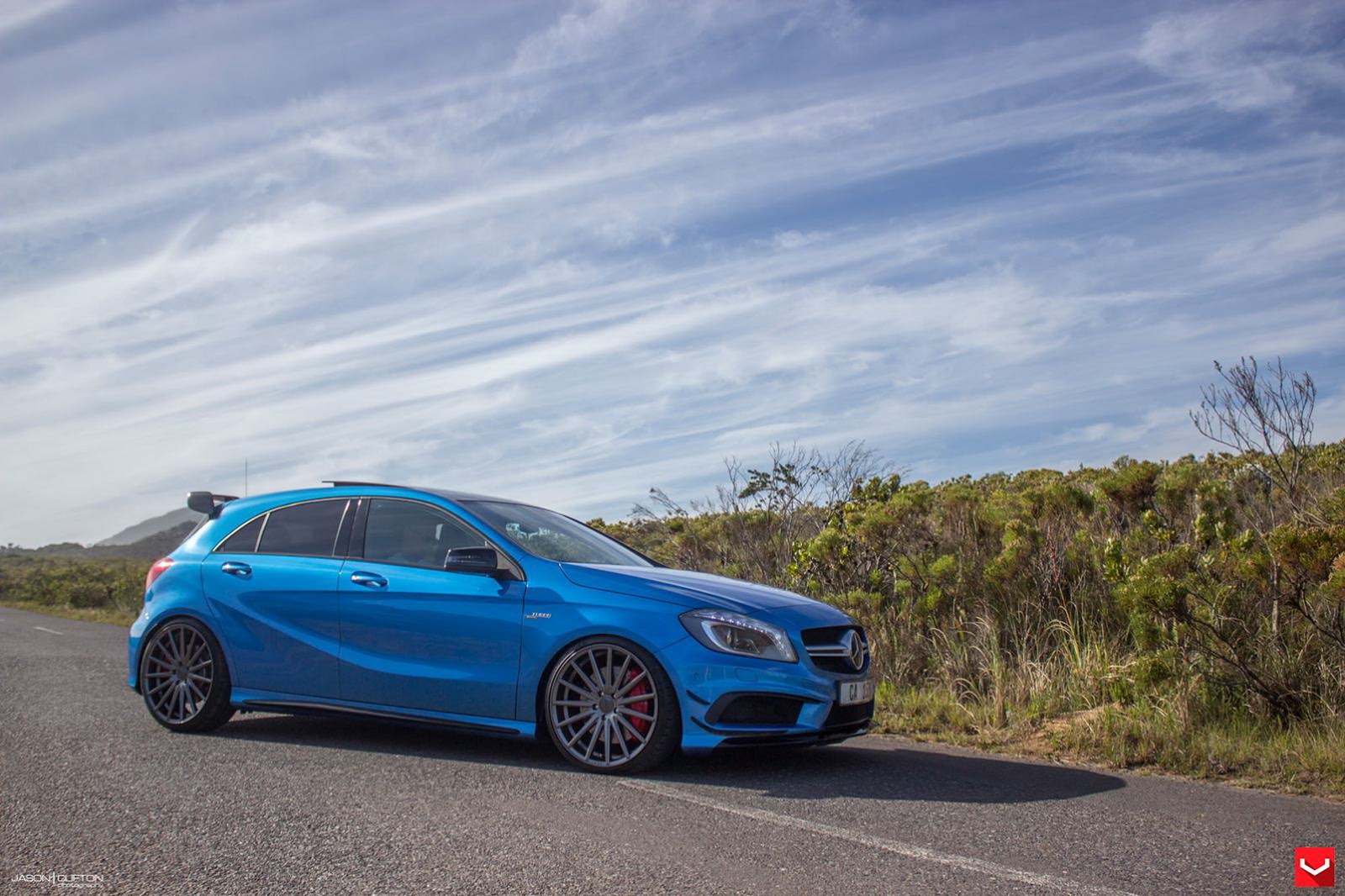 This Mercedes A45 AMG Is Appropriately Named ‘Blue Magic’ [48 Pics ...