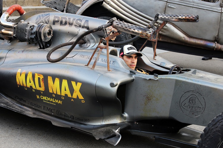 Lotus Promotes New Mad Max Movie With Radical F1 Car | Carscoops