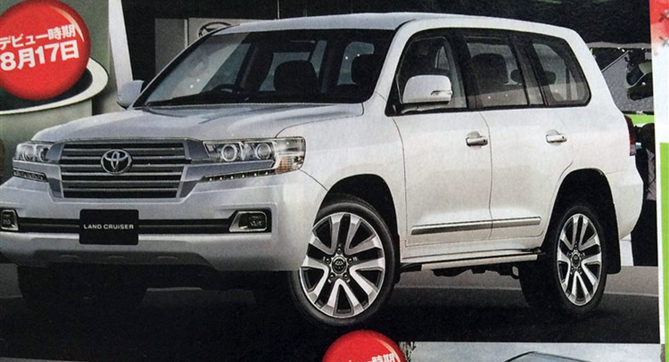 2017 Toyota Land Cruiser Facelift Brochure Leaked Or Is It Fake ...
