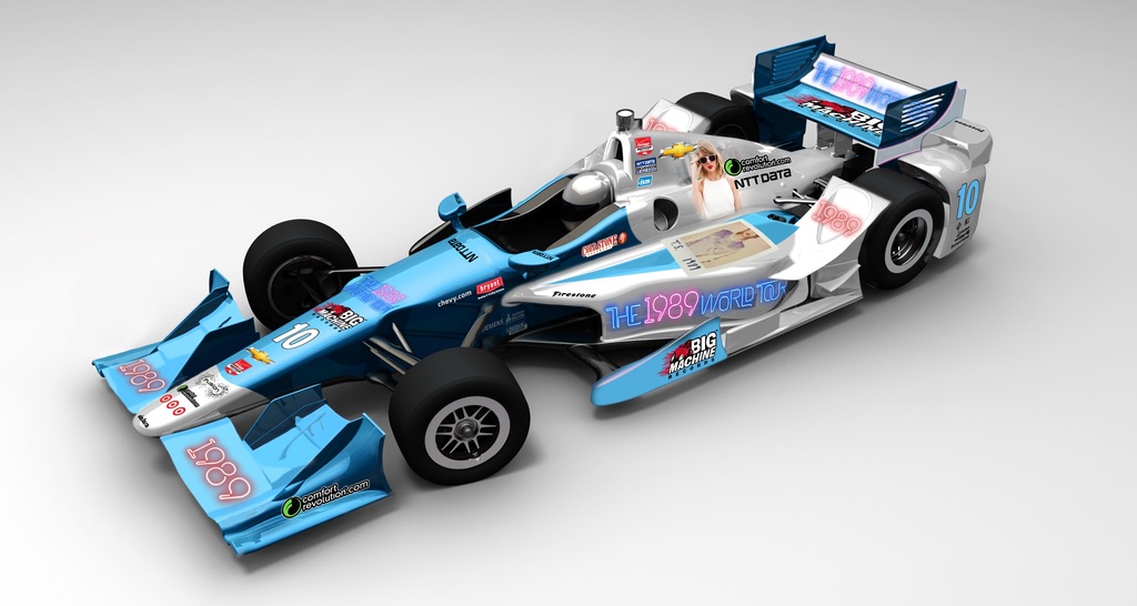 Tony Kanaan Will Drive No.10 ‘Taylor Swift’ Car At Detroit GP [w/Video ...