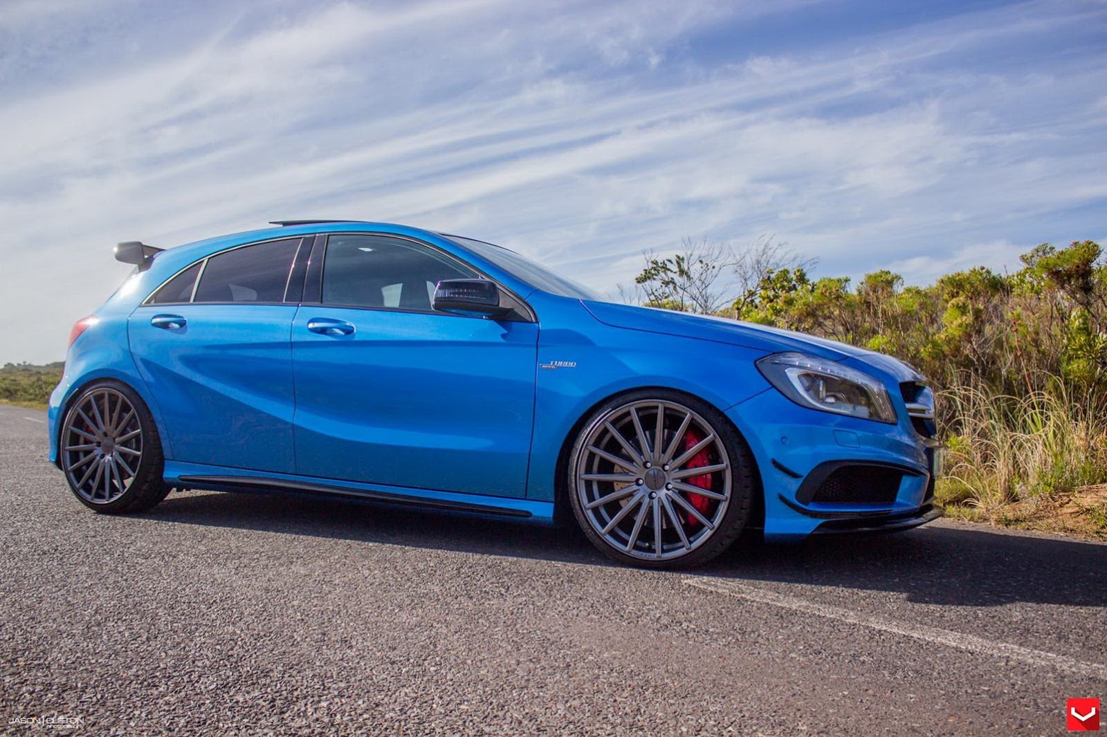 This Mercedes A45 AMG Is Appropriately Named ‘Blue Magic’ [48 Pics ...