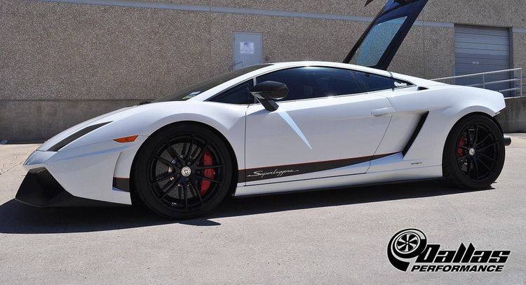 White Gallardo Superleggera