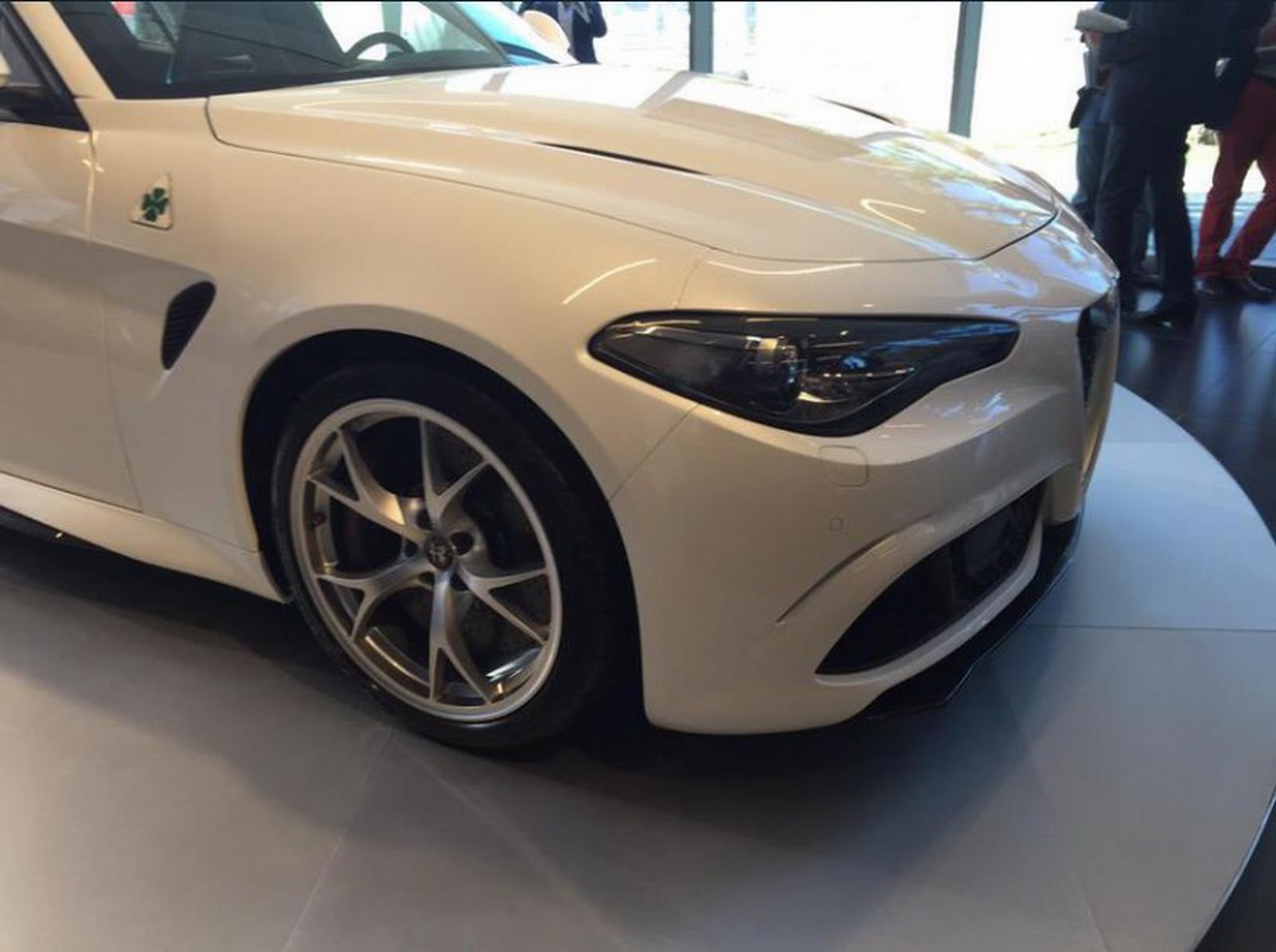 Take A Look At Alfa Romeo Giulia QV In Pure White | Carscoops