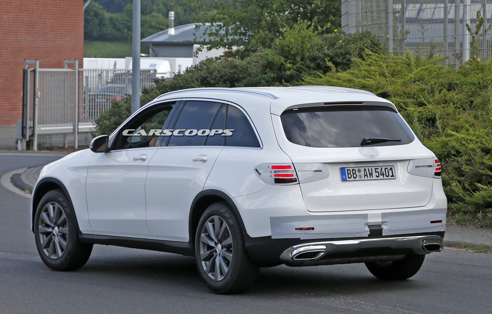 New Mercedes-Benz GLC Compact SUV Spied Almost Undisguised! | Carscoops