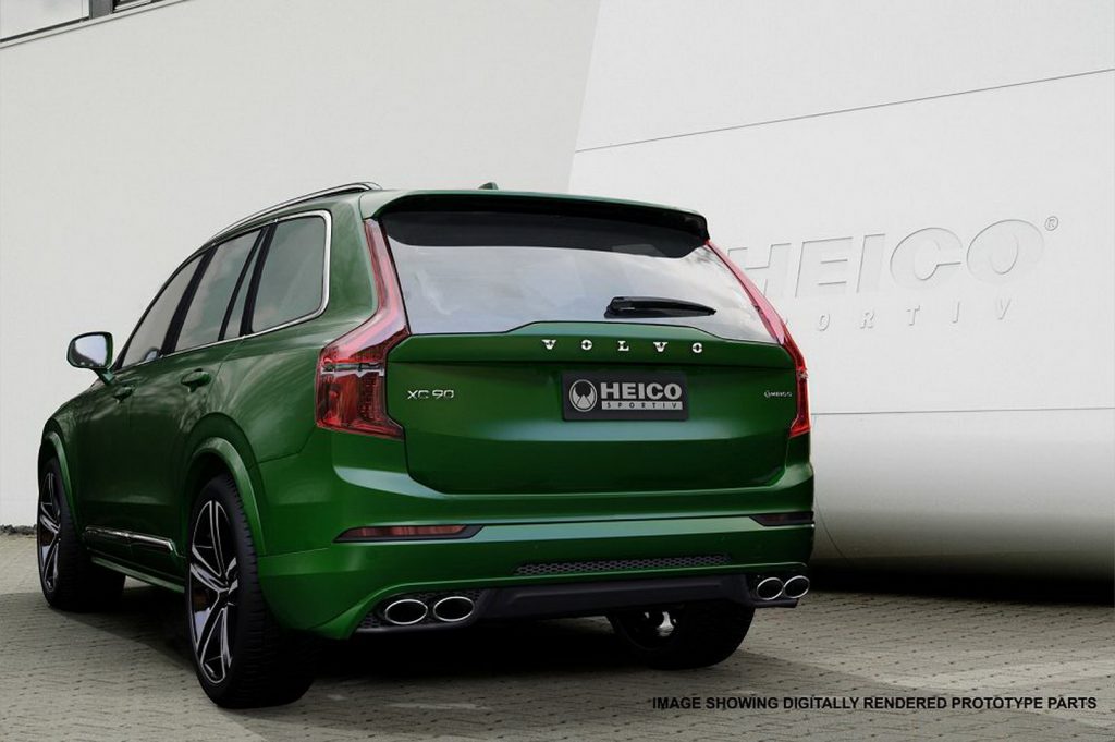 Matte-Green Volvo XC90 Signed By Heico Sportiv | Carscoops