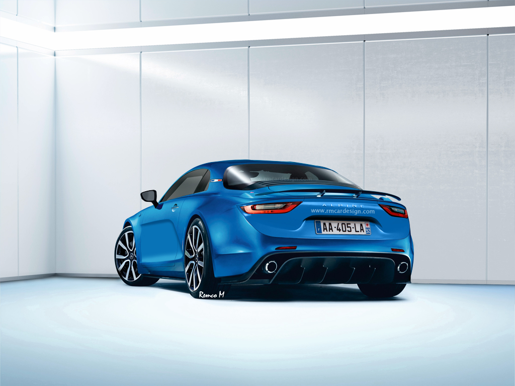 Upcoming Alpine Sports Car Rendered In Production Specification | Carscoops
