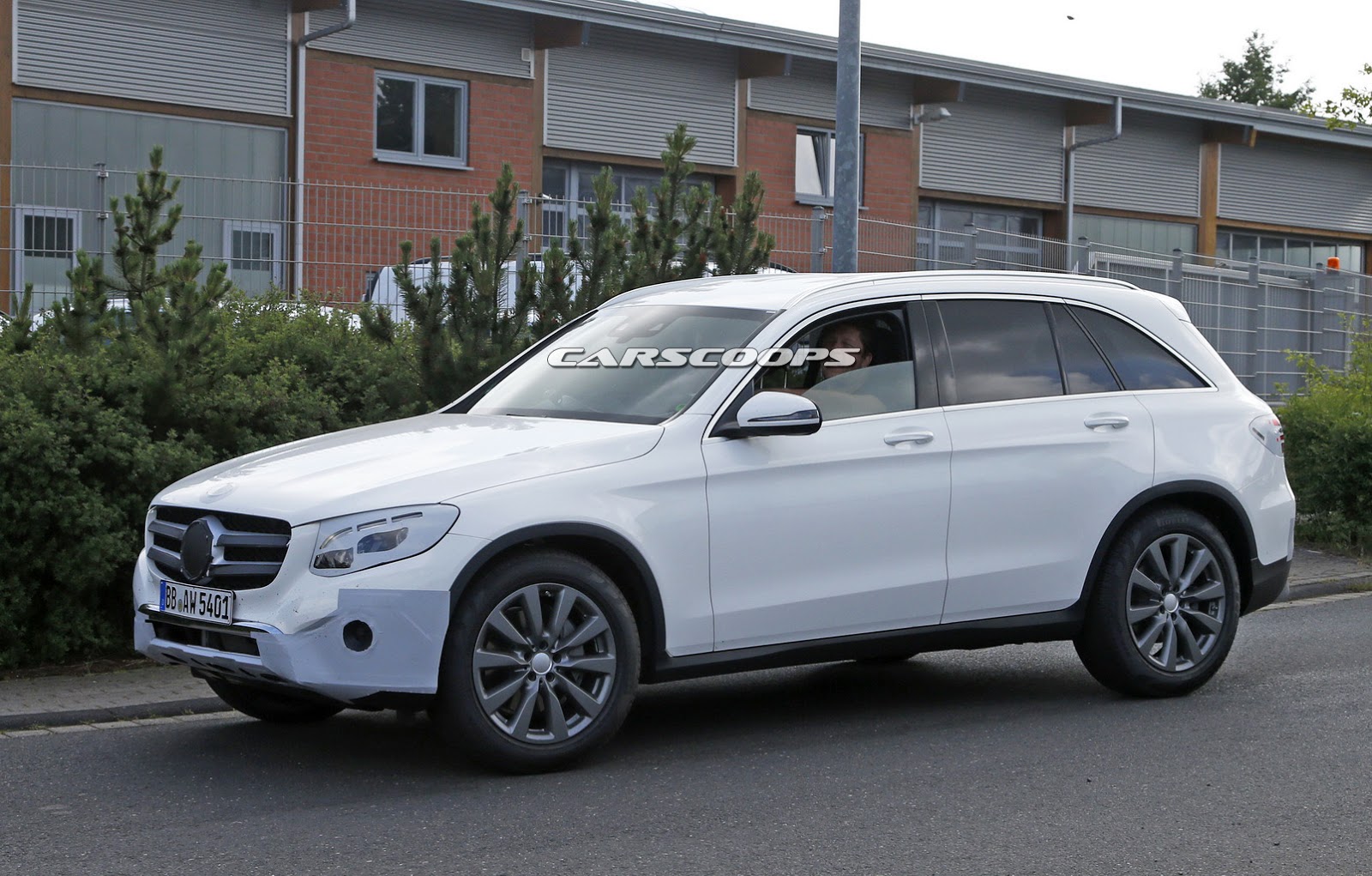 New Mercedes-Benz GLC Compact SUV Spied Almost Undisguised! | Carscoops