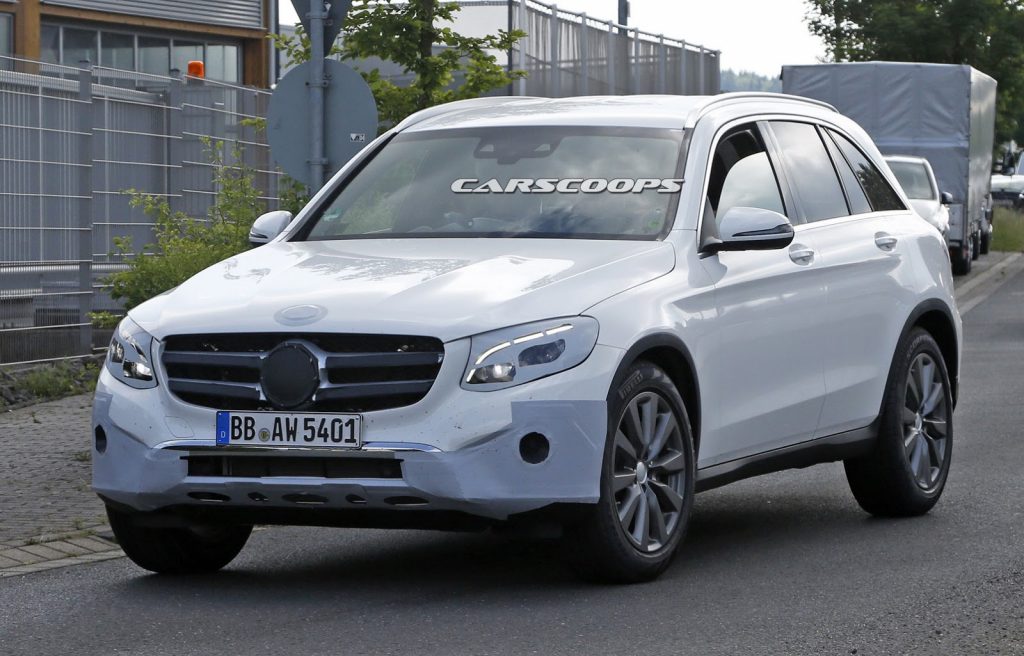 New Mercedes-Benz GLC Compact SUV Spied Almost Undisguised! | Carscoops