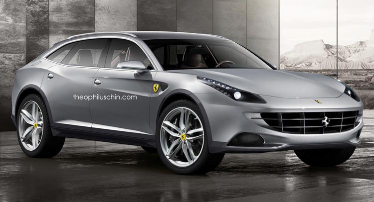Ferrari FX Crossover Speculatively Rendered, Would You Want It To ...