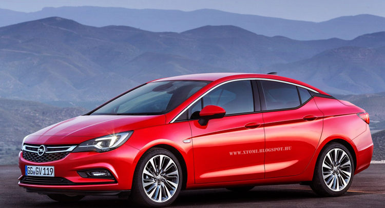 All-New Opel Astra Sedan: Like This? | Carscoops
