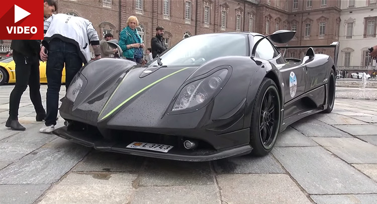 Ultra-Rare Pagani Zonda 760 LM Caught On Camera | Carscoops