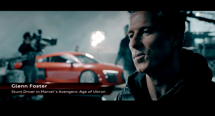 Marvel’s Avengers: Age Of Ultron Stuntman Talks About New Audi R8 V10 ...