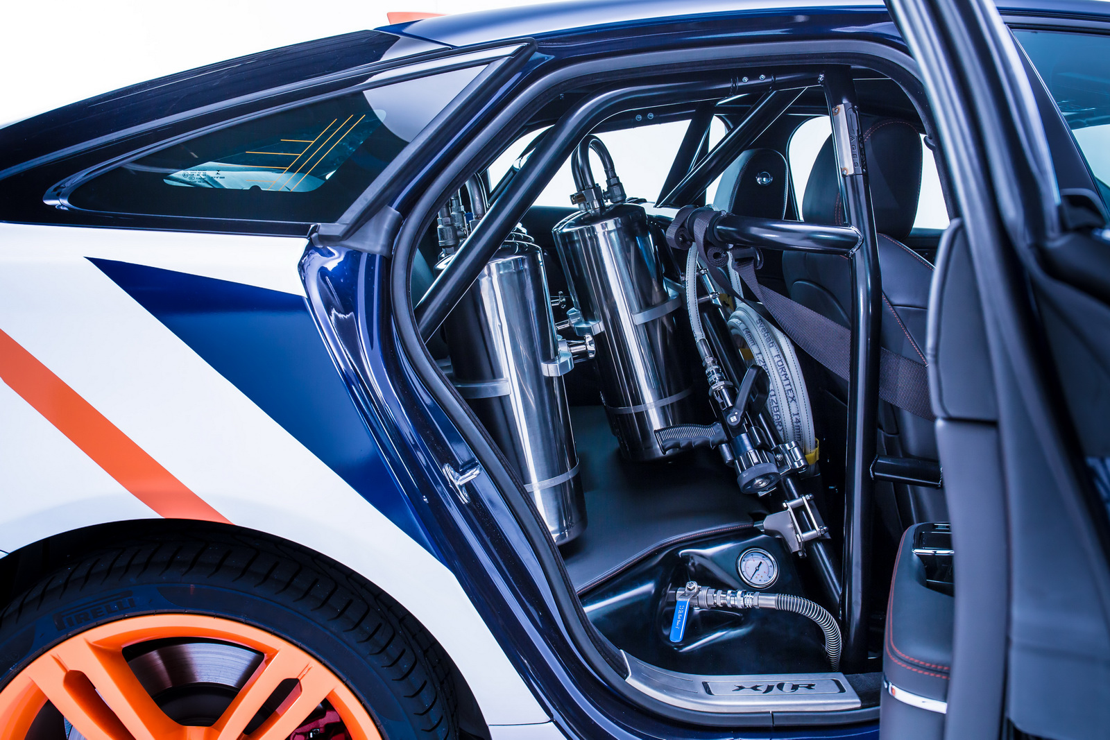 Jaguar Converts Two XJRs Into Rapid Response Vehicles For Bloodhound ...