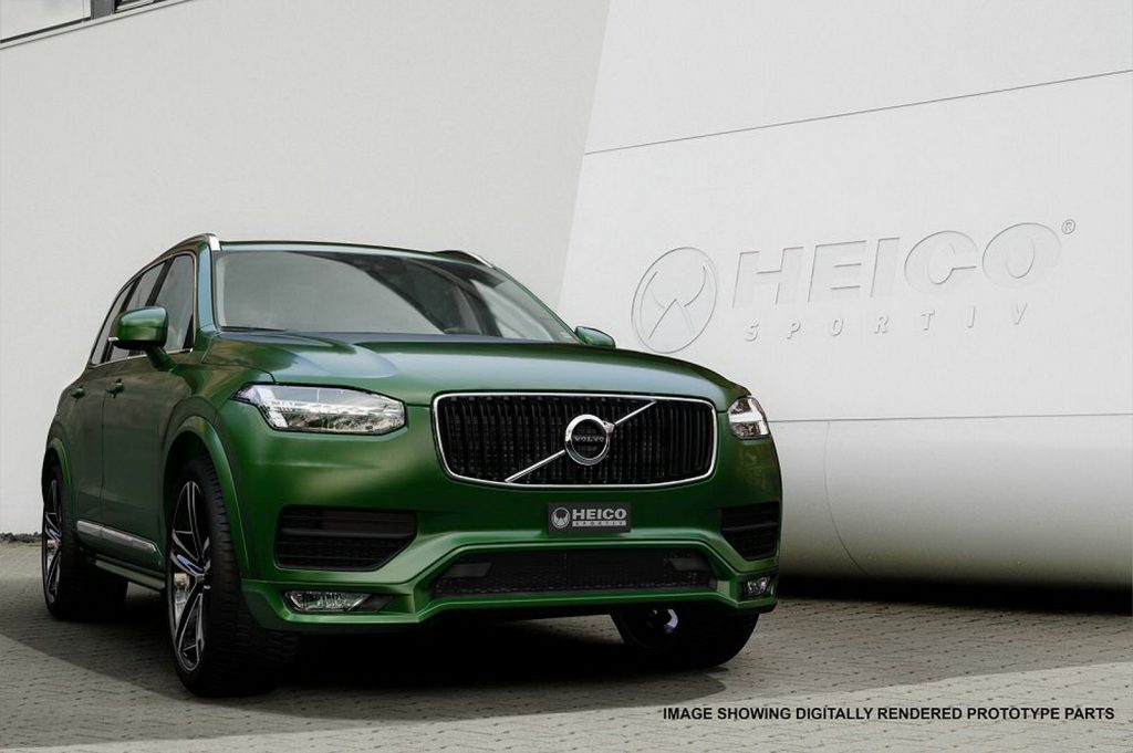 Matte-Green Volvo XC90 Signed By Heico Sportiv | Carscoops