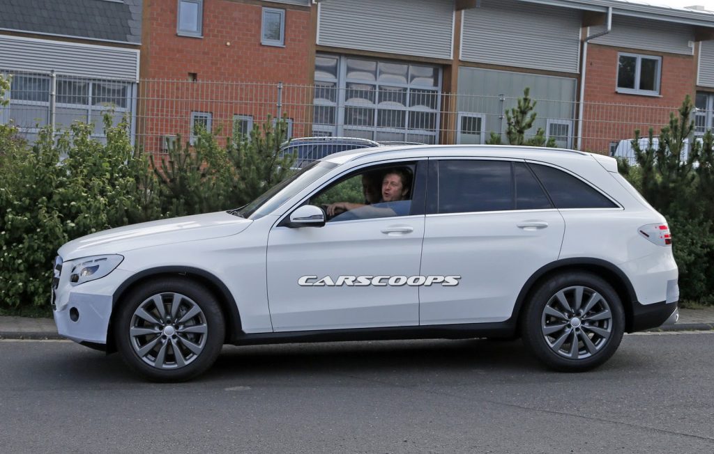 New Mercedes-Benz GLC Compact SUV Spied Almost Undisguised! | Carscoops