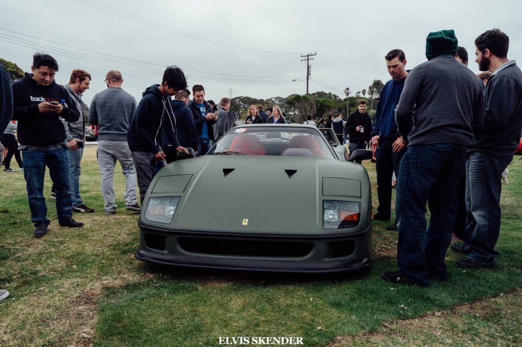 All Ferrari F40s Were Created Red But This One Is Now Matte Green ...