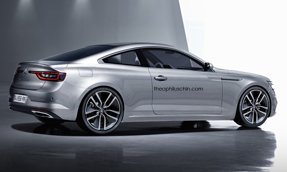 Renault Talisman Given A Coupe Body Style In Digital-Land | Carscoops