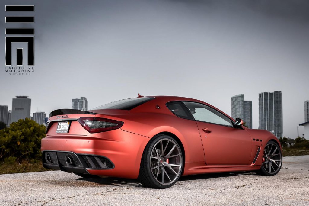 Maserati GranTurismo MC Stradale Kicks Back On Custom Wheels [w/Video ...