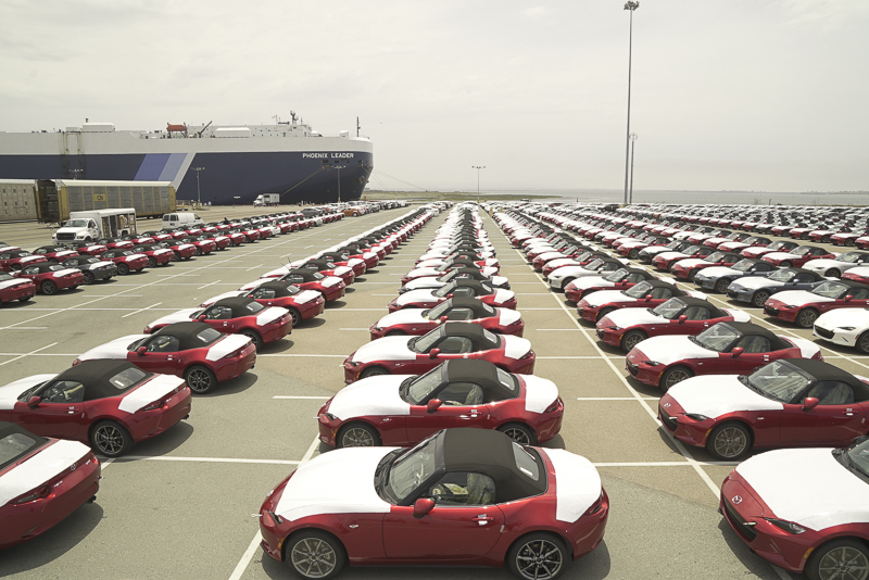 They’re Here! First Shipment Of 2016 Mazda MX-5s Lands On US Soil [w ...