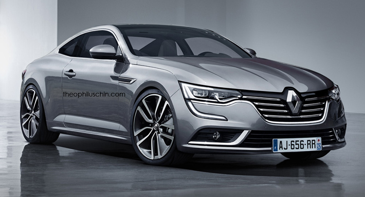 Renault Talisman Given A Coupe Body Style In Digital-Land | Carscoops