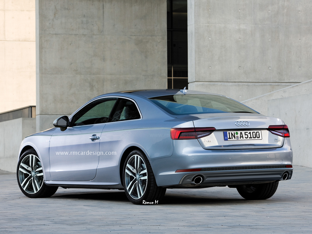 Digitally Rendered Next-Generation Audi A5 Looks So Predictable | Carscoops