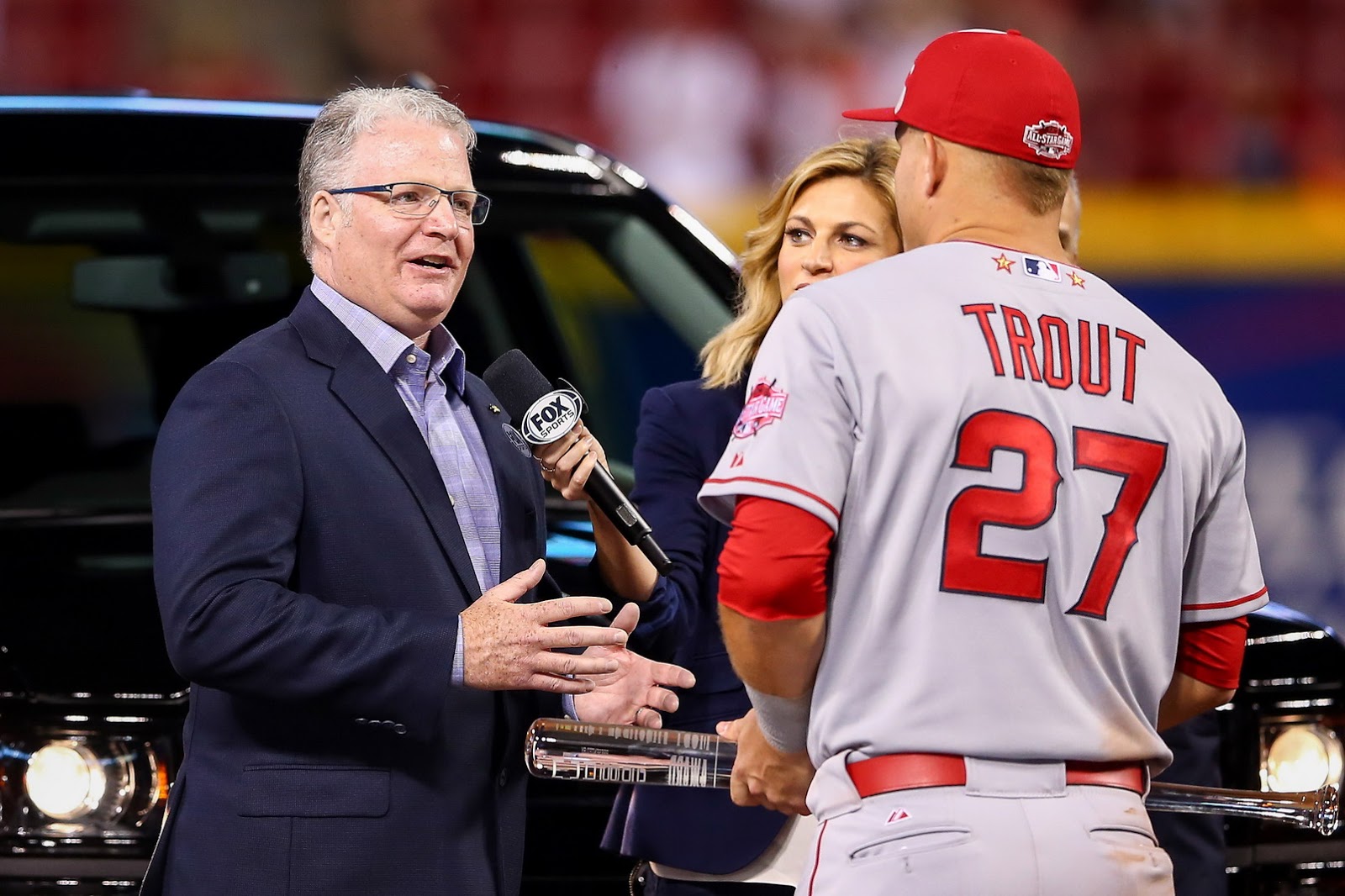 MLB All-Star MVP Mike Trout Chooses Silverado Over Camaro Convertible ...
