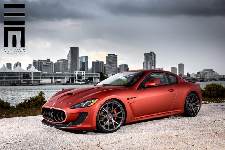 Maserati GranTurismo MC Stradale Kicks Back On Custom Wheels [w/Video ...
