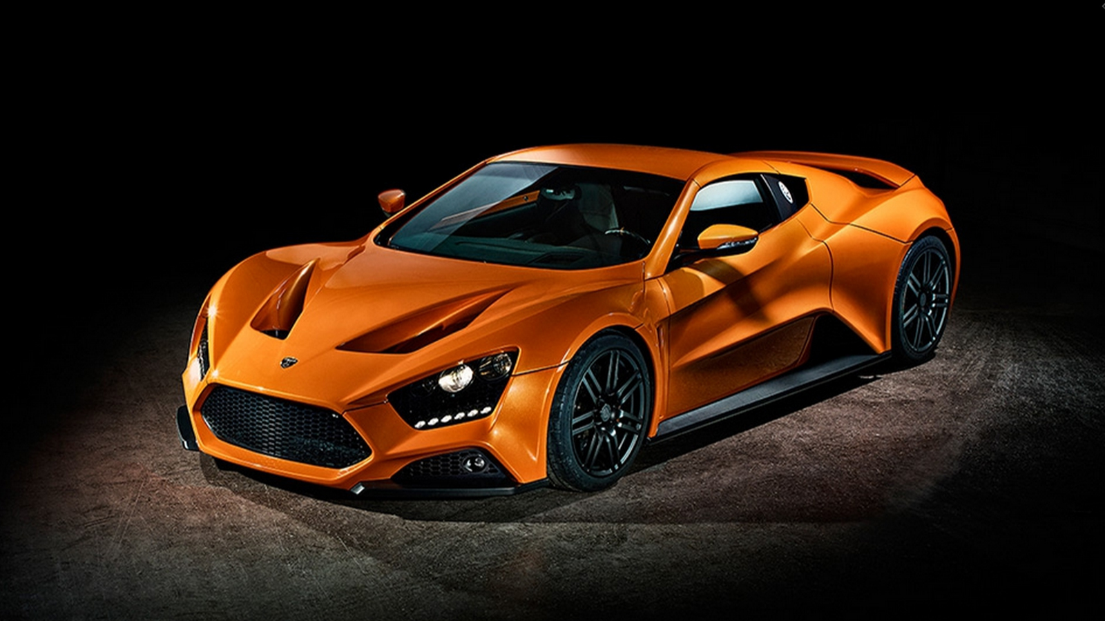 Zenvo St1 Top Gear Fire