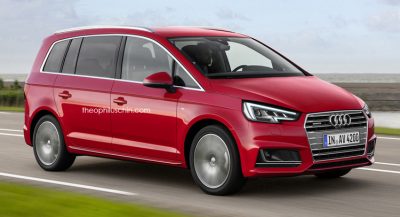 Fresh Renderings Of Audi-Badged Compact Minivan | Carscoops