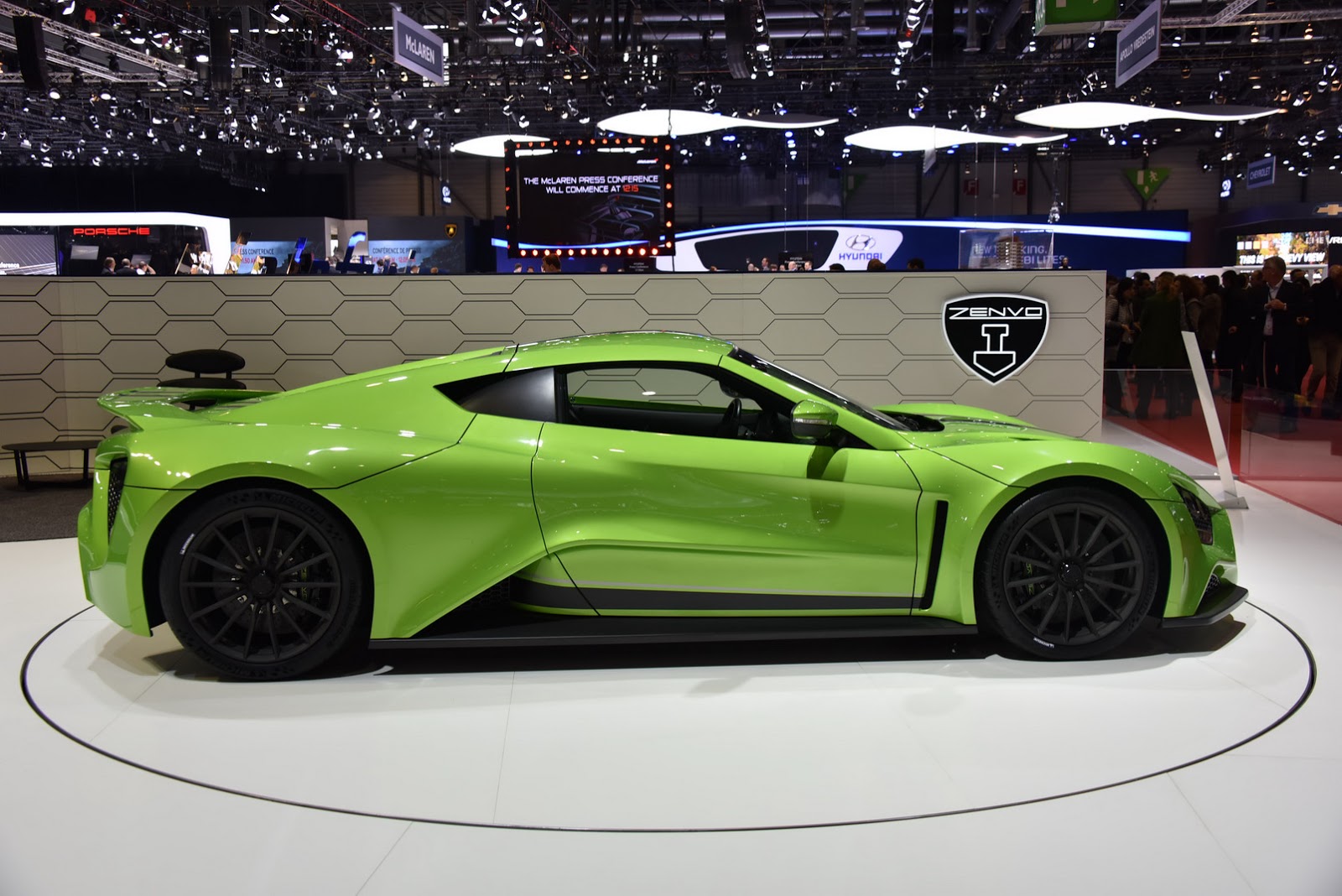 Zenvo St1 Top Gear Fire