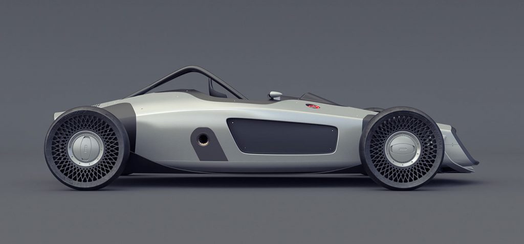 1930s Auto Union Racing Car Futuristically Reimagined | Carscoops