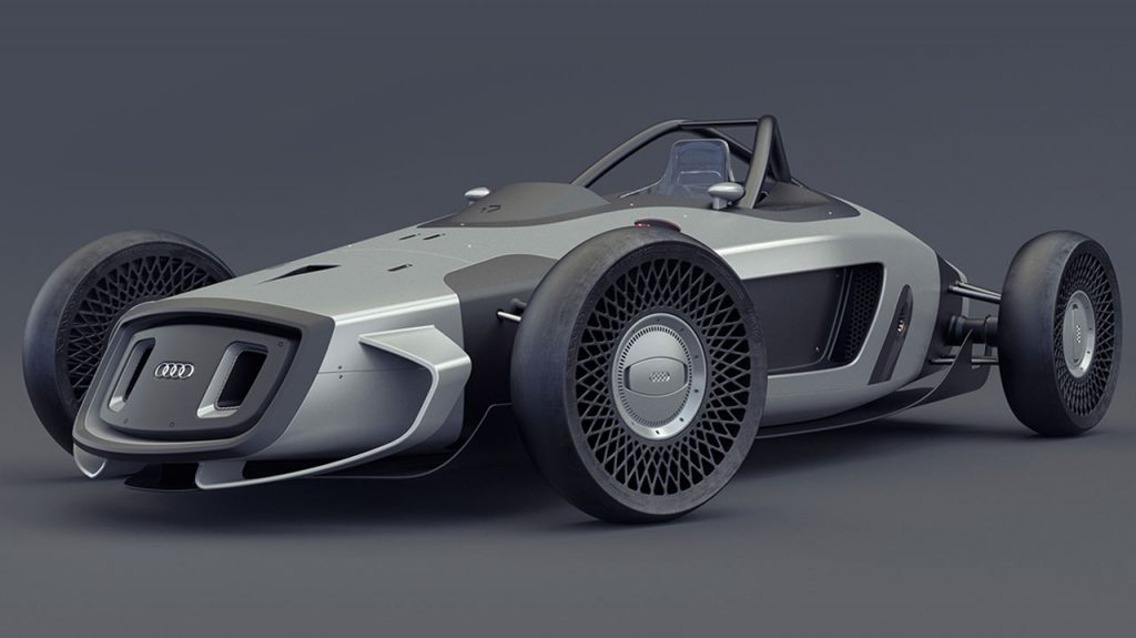1930s Auto Union Racing Car Futuristically Reimagined | Carscoops