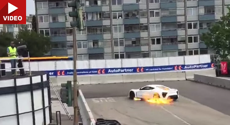 Zenvo St1 Top Gear Fire This Is The Reason Why The Zenvo ST1 Caught On