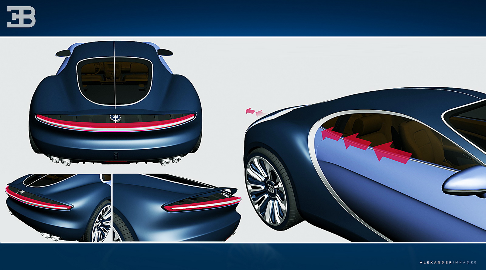 Bugatti Type-6 GT Vision Study By Alexander Imnadze Looks Amazing ...