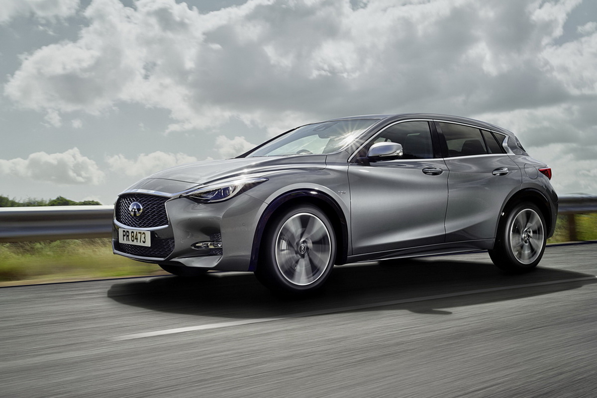 New Infiniti Q30 And Mercedes-Benz A-Class Side-By-Side | Carscoops