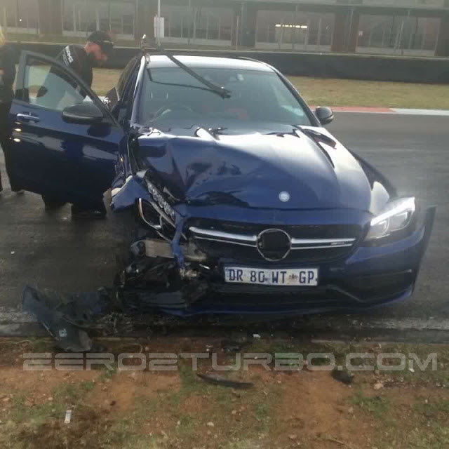 Watch Mercedes-AMG C63S Crash Into Oncoming GT S! | Carscoops