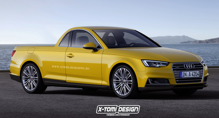 Think Of This As The ‘Audi A4 Ute’ And It Might Look Less Ridiculous ...