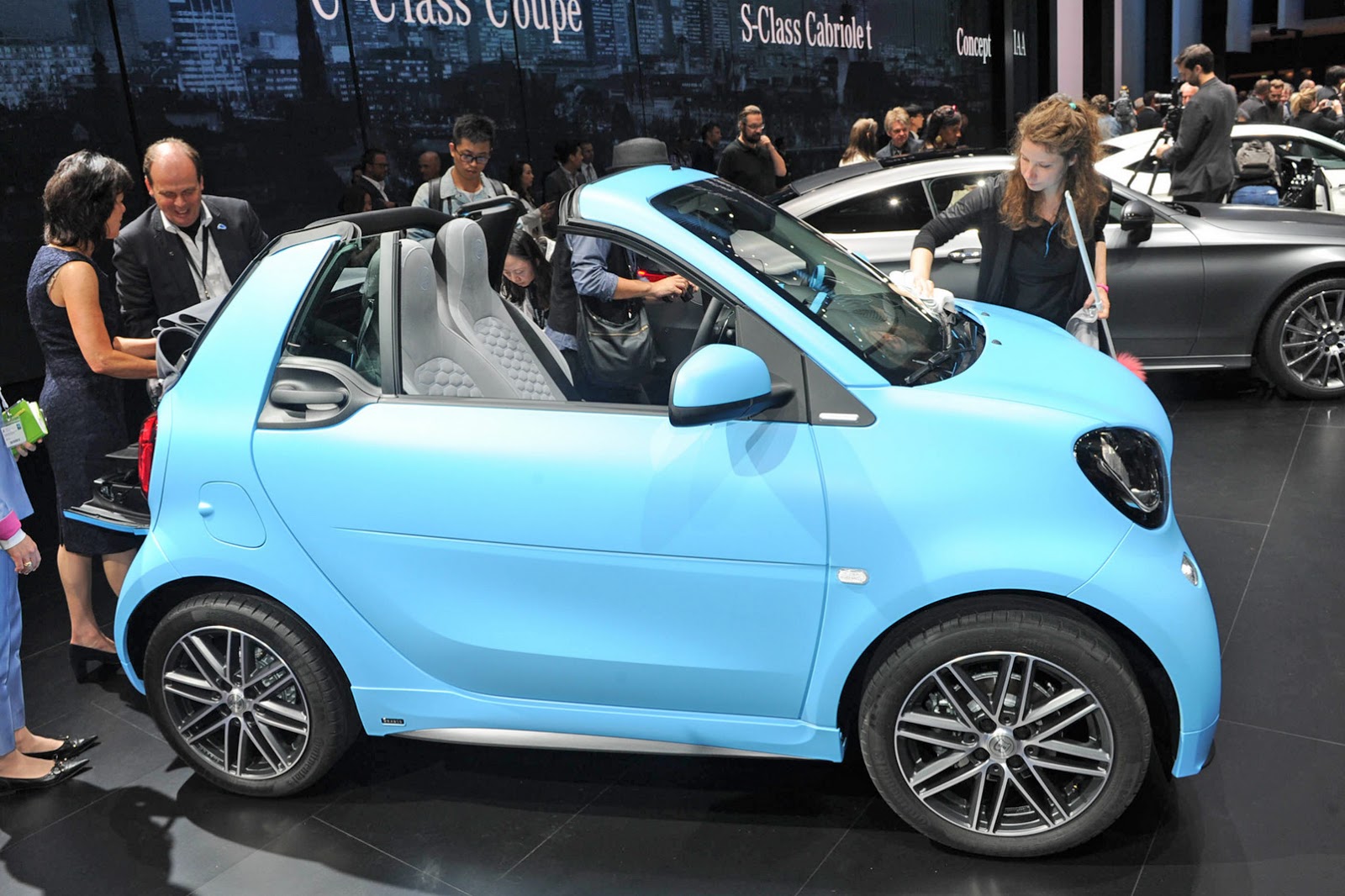 Smart Car Convertible Black