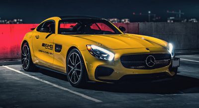 Mercedes-AMG GT In $10k Solarbeam Yellow Metallic Looks Great | Carscoops