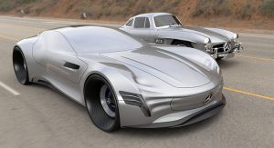 A Stunning Mercedes-Benz Gullwing Study For The 21st Century | Carscoops