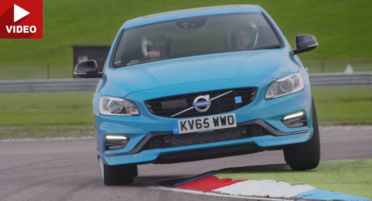 Volvo V60 Polestar Hits The Track With Help From EVO | Carscoops