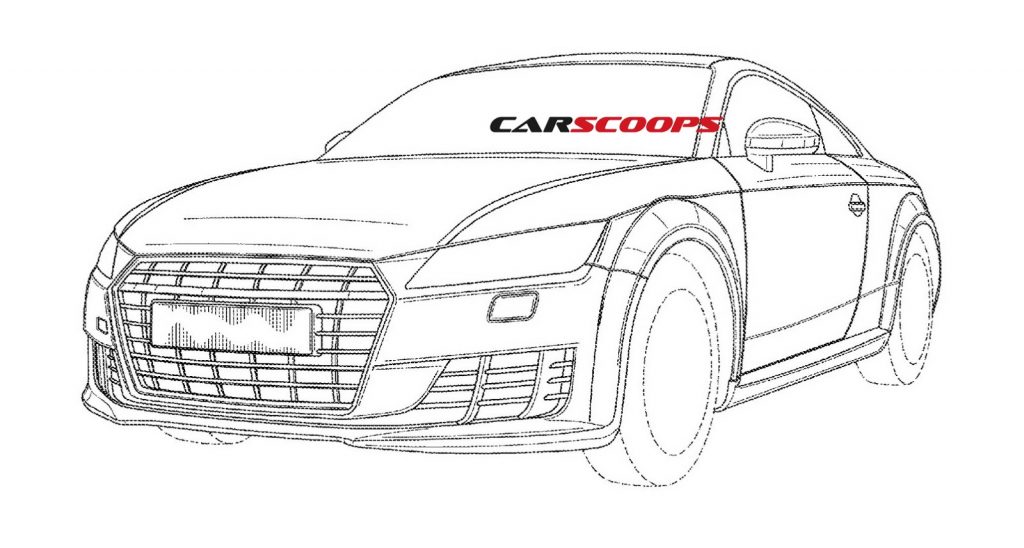 Audi Patents Show New 2017 TT RS Performance Coupe | Carscoops