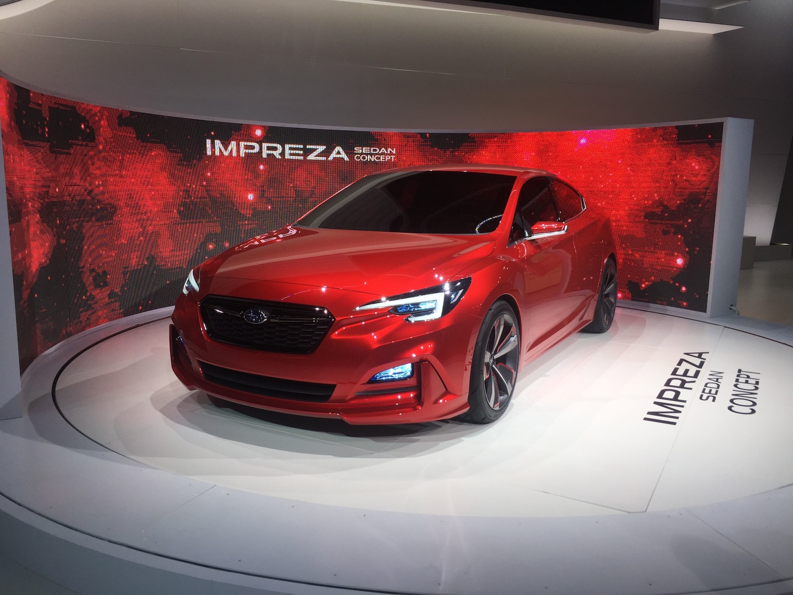 Subaru Goes To Stir The Soul, We Get The Sharp Impreza Sedan Concept ...