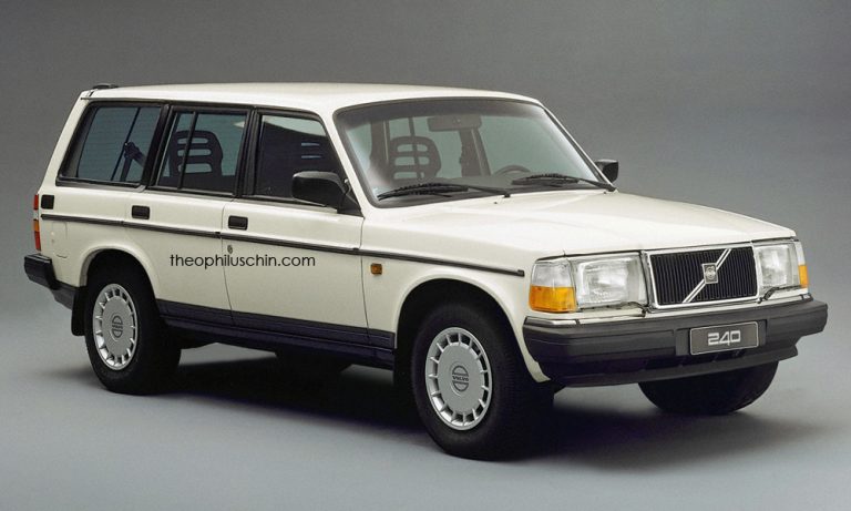 What If The Volvo XC90 Had A 1990s Predecessor? | Carscoops