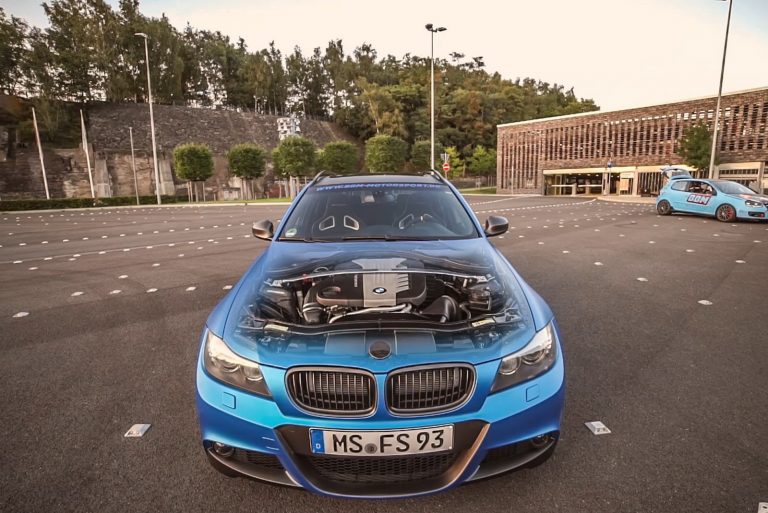 BMW 350D is A 3-Series With An M550D Engine Swap [w/Video] | Carscoops