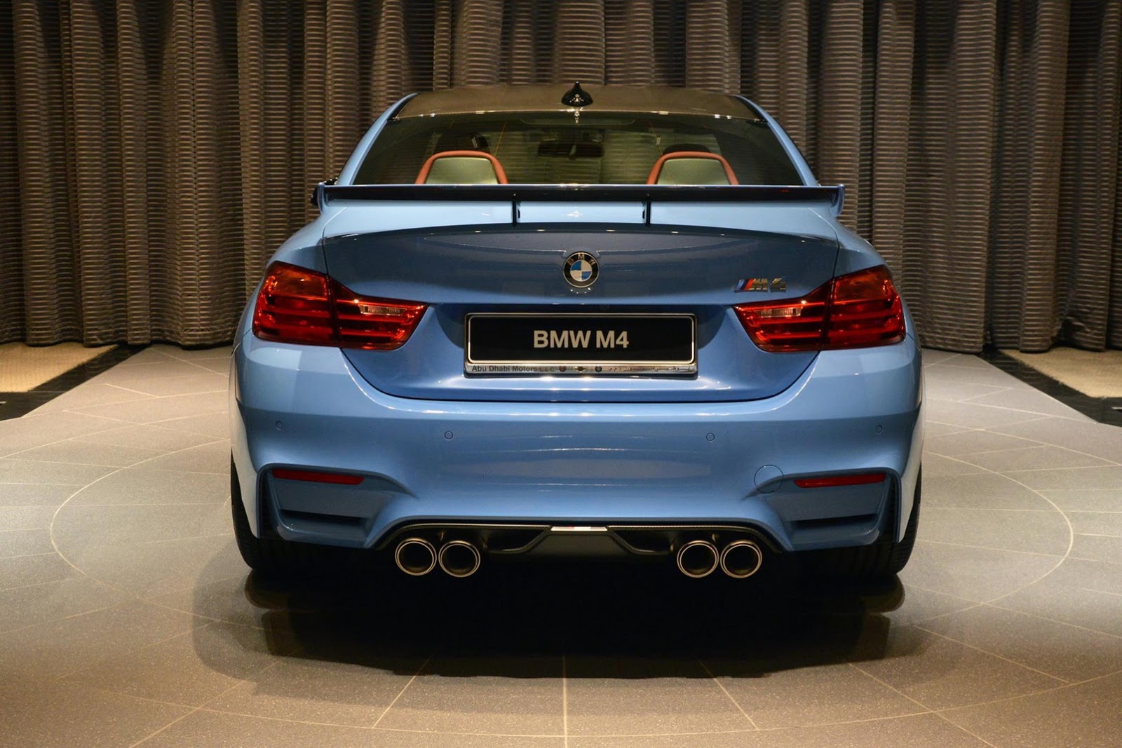 Fully Spec’d Yas Marina Blue M4 Hits BMW Abu Dhabi Dealership | Carscoops