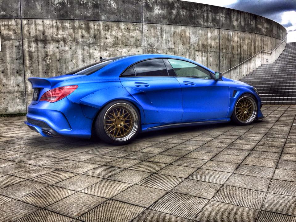 Mercedes-Benz CLA Gets The Wide-Body Treatment By Fairy Design [w/Video ...