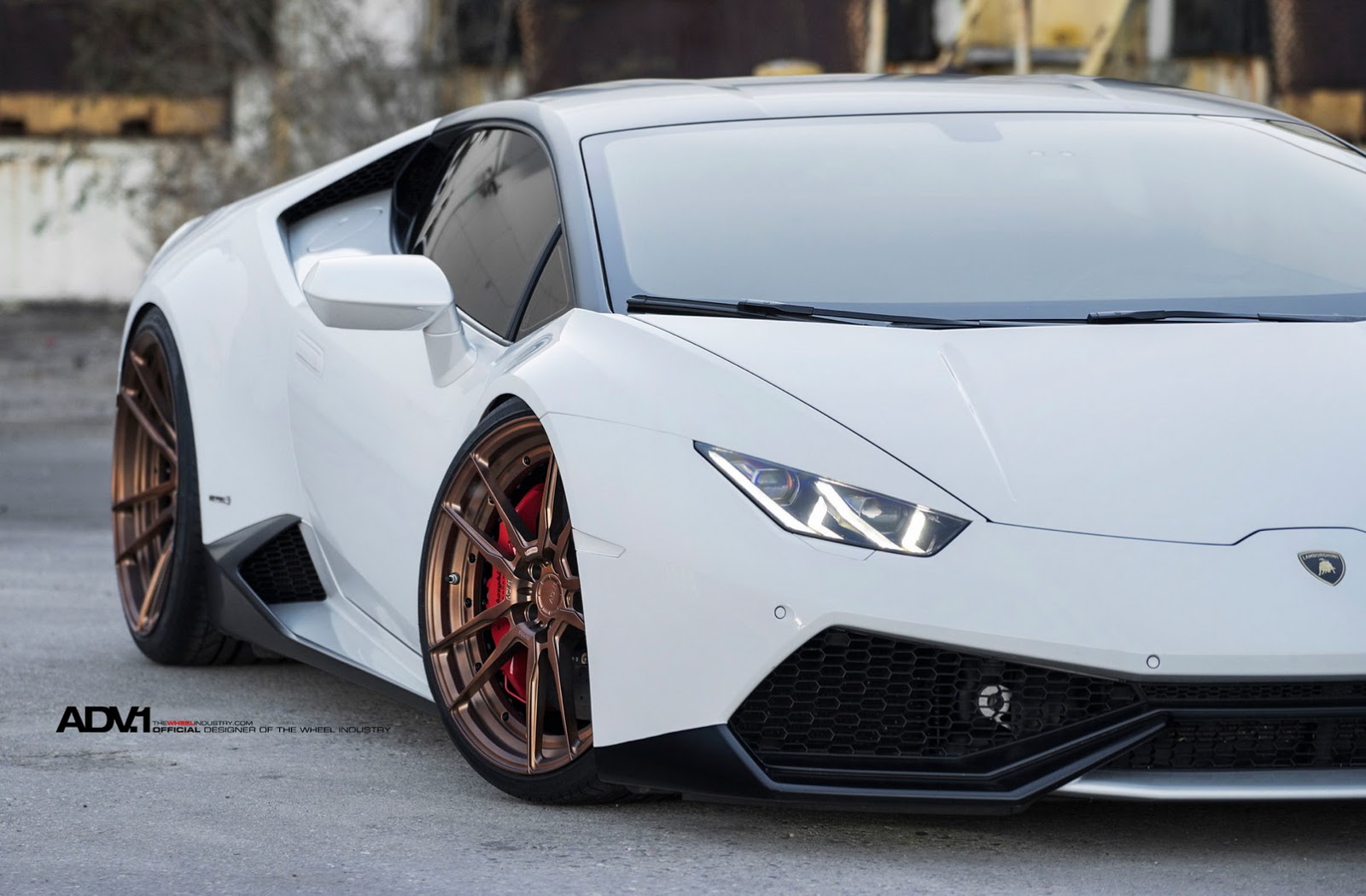 2015 Huracan Picks Up Polished Matte Brown Wheels | Carscoops