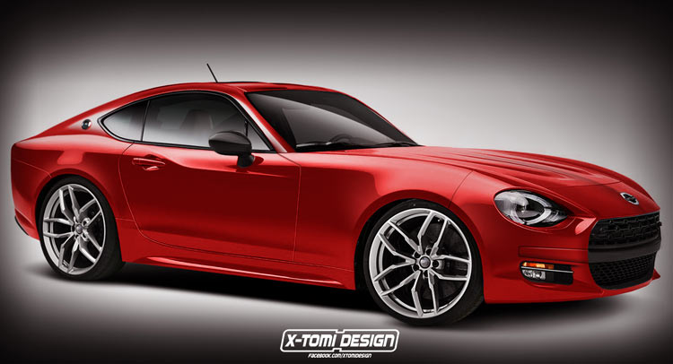 New Fiat 124 Spider Inspires Modern Datsun 240Z Rendering | Carscoops